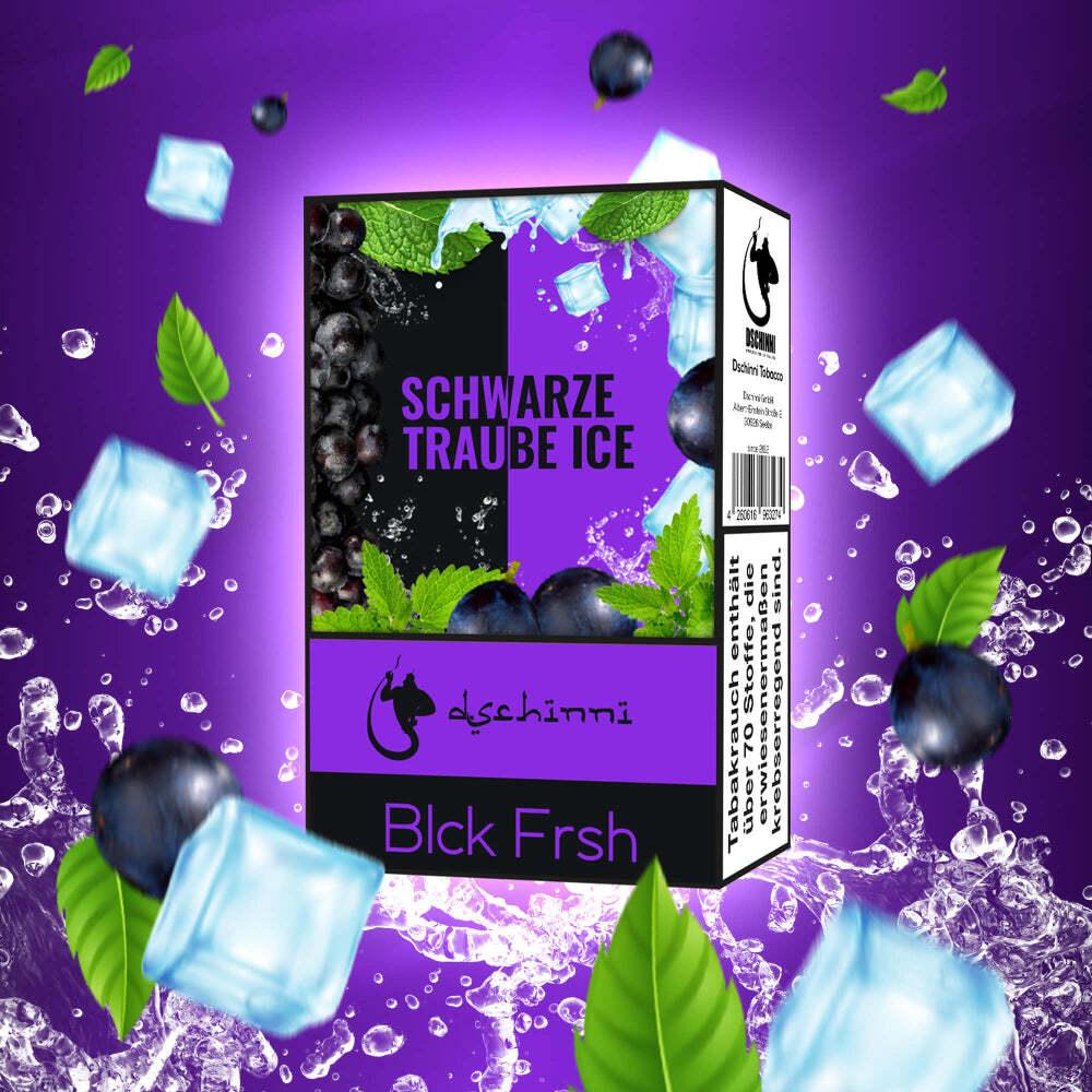 Dschinni 25g Shisha Tabak - Black Fresh - Schwarze Traube Eis kaufen