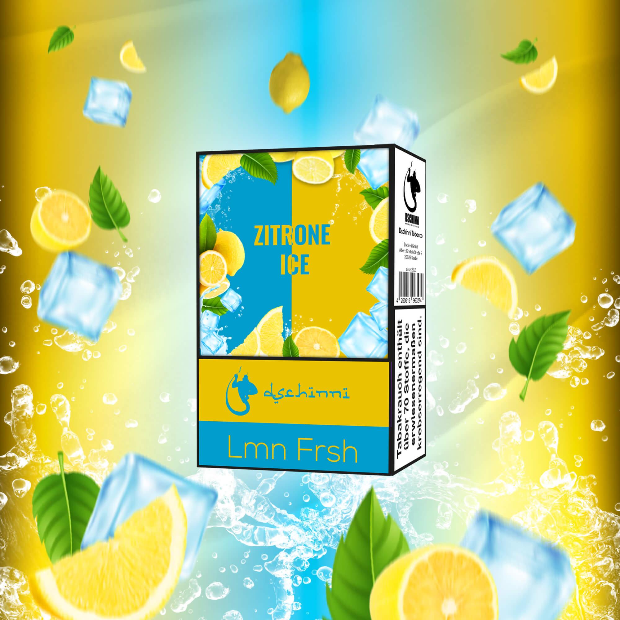 Shisha Tabak Dschinni Lemon Fresh 25g Tobacco - Lemon Ice Lmn Frsh
