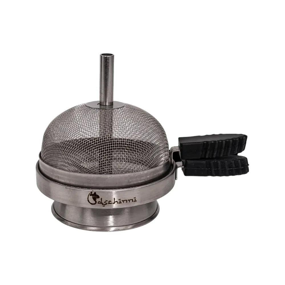 Dschinni Nero stone head fireclay head shisha wind protection set kaufen