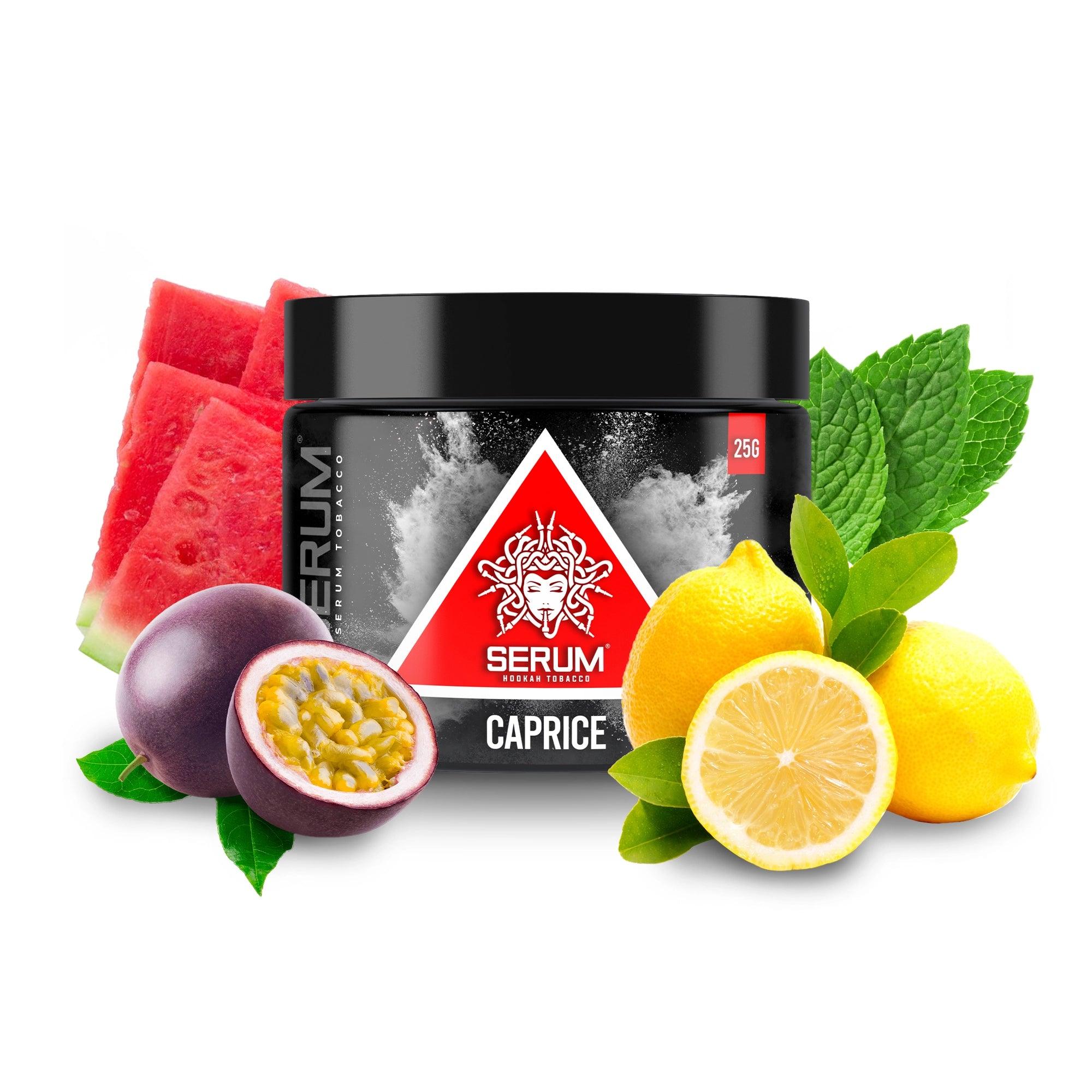 Serum Tobacco 25g - Caprice - lemon, watermelon, passion fruit and mint